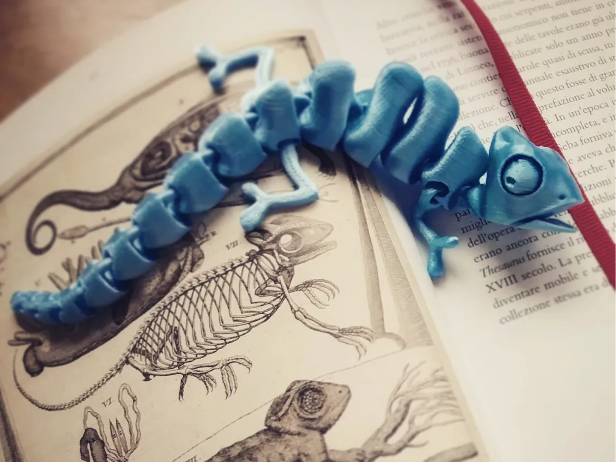 Articulated chameleon by Sacho844 MakerWorld: Download Free 3D Models