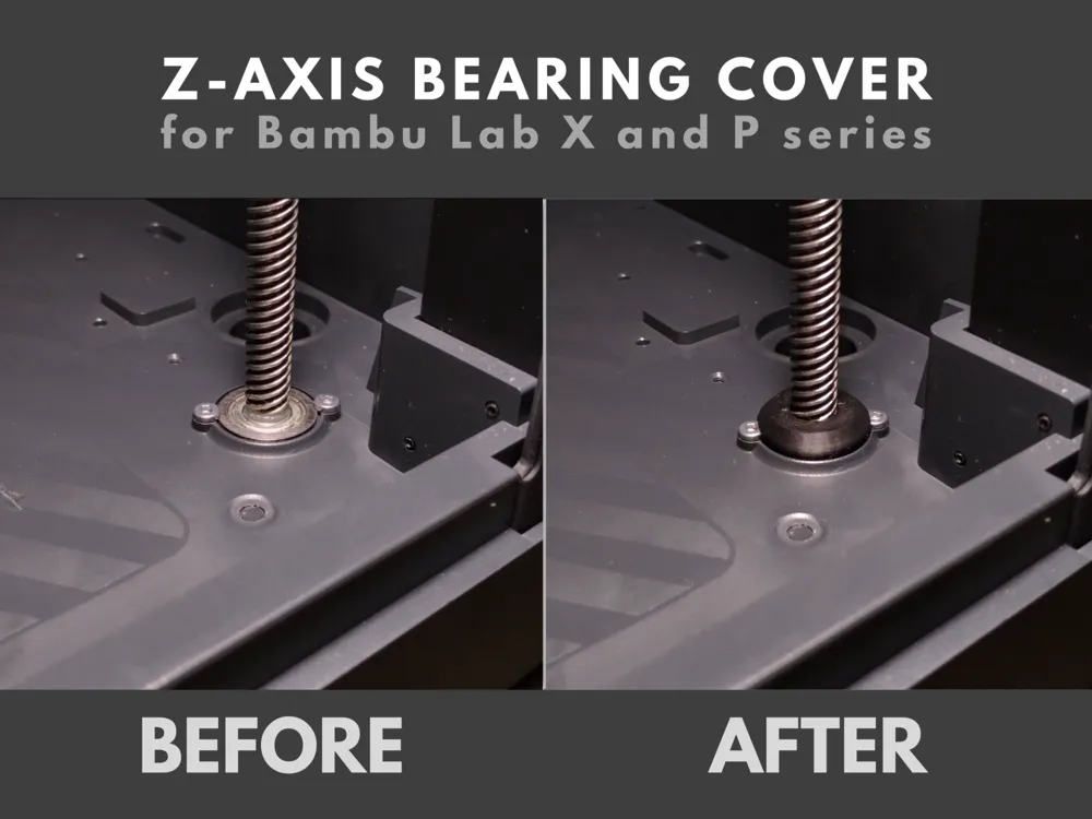 Z-axis dust protection for Bambu Lab X and P - Free 3D Print Model ...