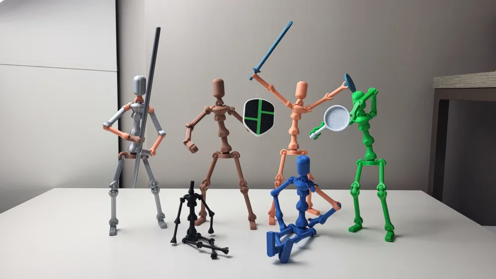 Stick Man Joint figure | Core - Zero by SavageLau - MakerWorld