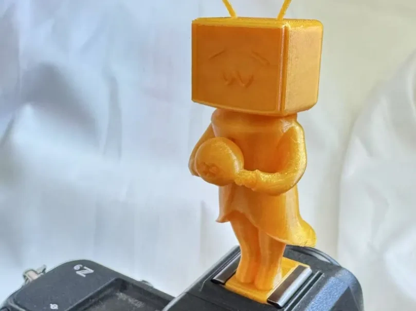 Little Golden Man UP Master Personalized Camera Hot Shoe Cover by gdx-3d MakerWorld: Download ...