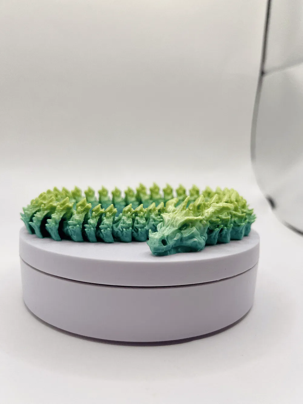 Crystallized Articulated Flexi Dragon Toy by ACSPARK3D MakerWorld ...