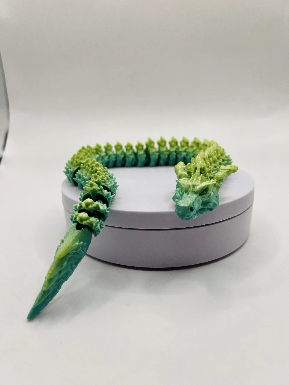 Crystallized Articulated Flexi Dragon Toy by ACSPARK3D MakerWorld ...