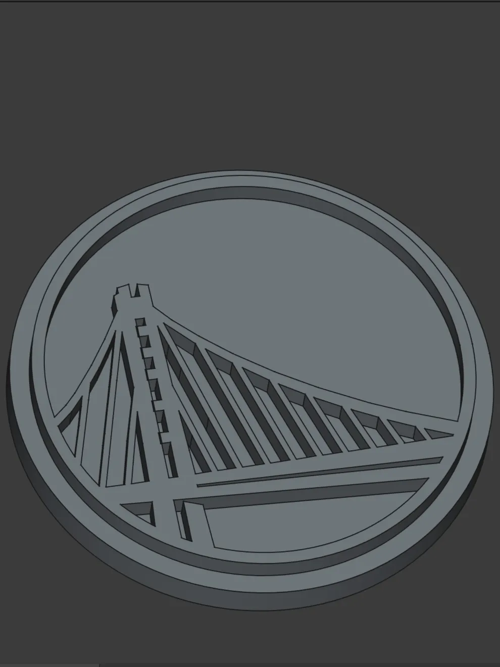 Golden State Warriors Sign - Free 3D Print Model - MakerWorld