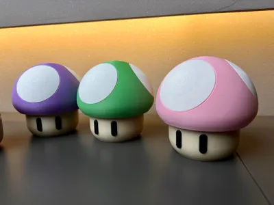 Super Mario 1up mushroom Pilz container box game Remixed by Jordan LAB ...