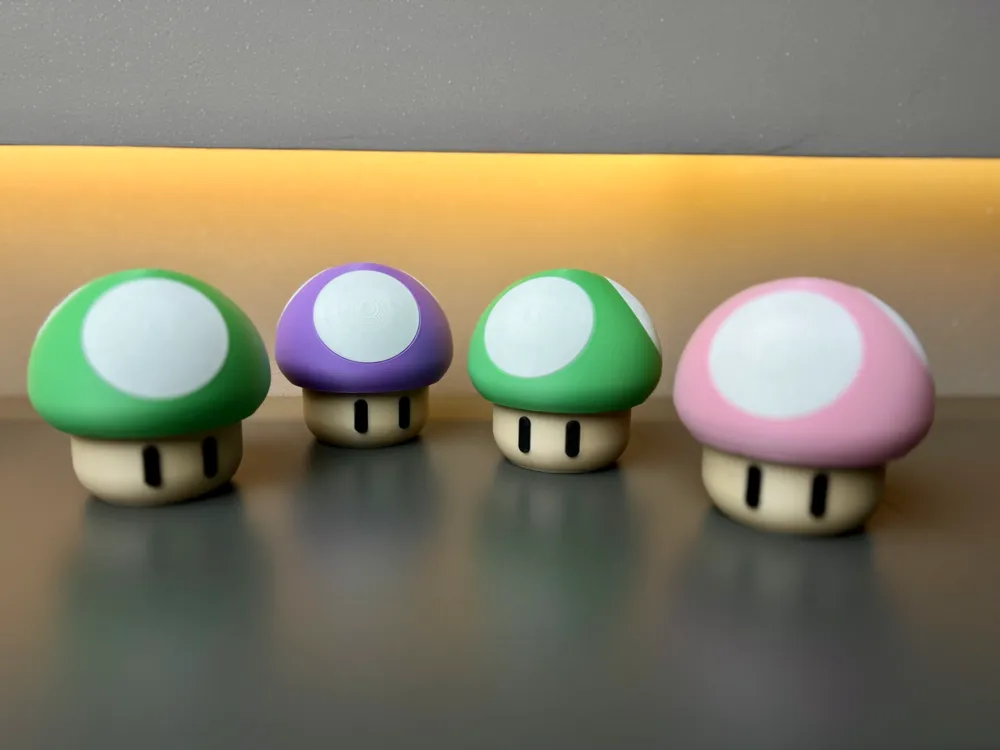 Super Mario 1up mushroom Pilz container box game - Free 3D Print Model ...