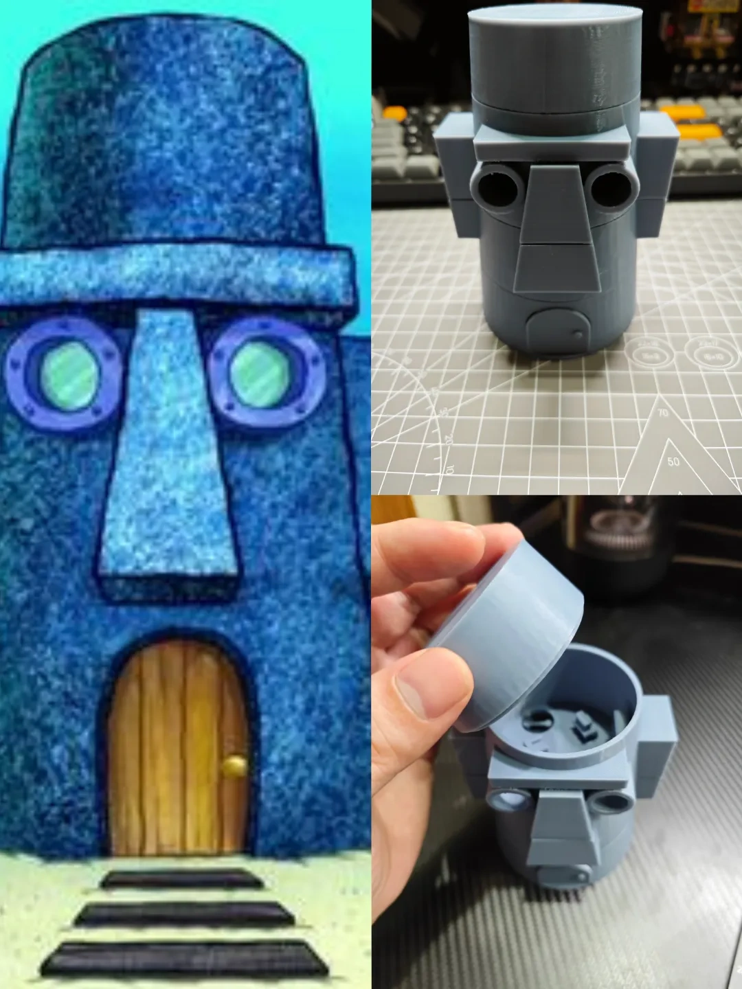 Squidward's house by user_1760951537 - MakerWorld