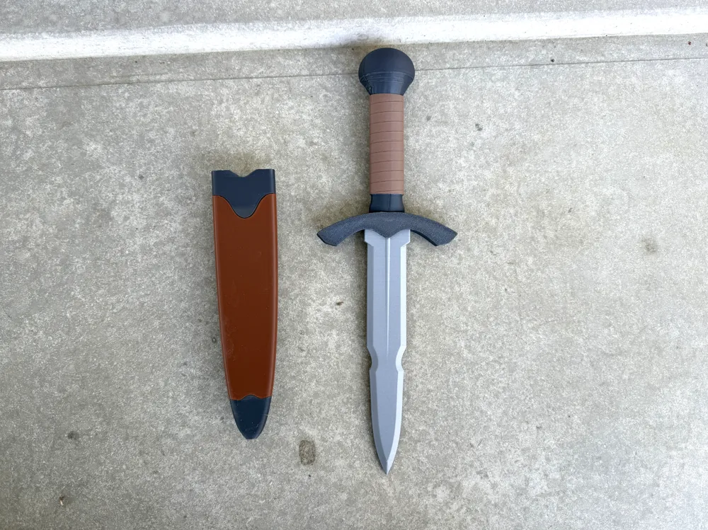 Iron Dagger - Oblivion Remastered inspired - Free 3D Print Model ...
