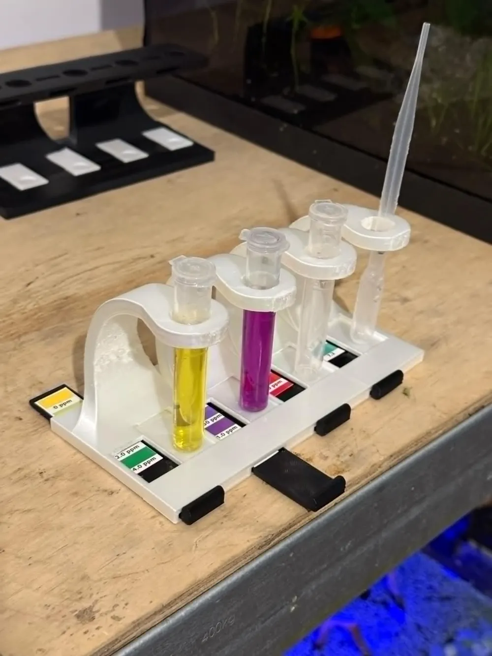 Aquarium API/ NT Test Tube Holder – With Drawers by MMSDesignConcepts ...