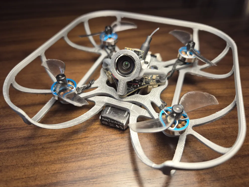 LIGHT small tiny whoop fpv drone frame prop guards by Lucas-Dynamics ...