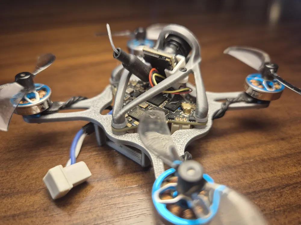 LIGHT small tiny whoop fpv drone frame prop guards by Lucas-Dynamics ...