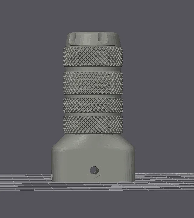 Picatinny Vertical Grip V15 - Free 3D Print Model - MakerWorld