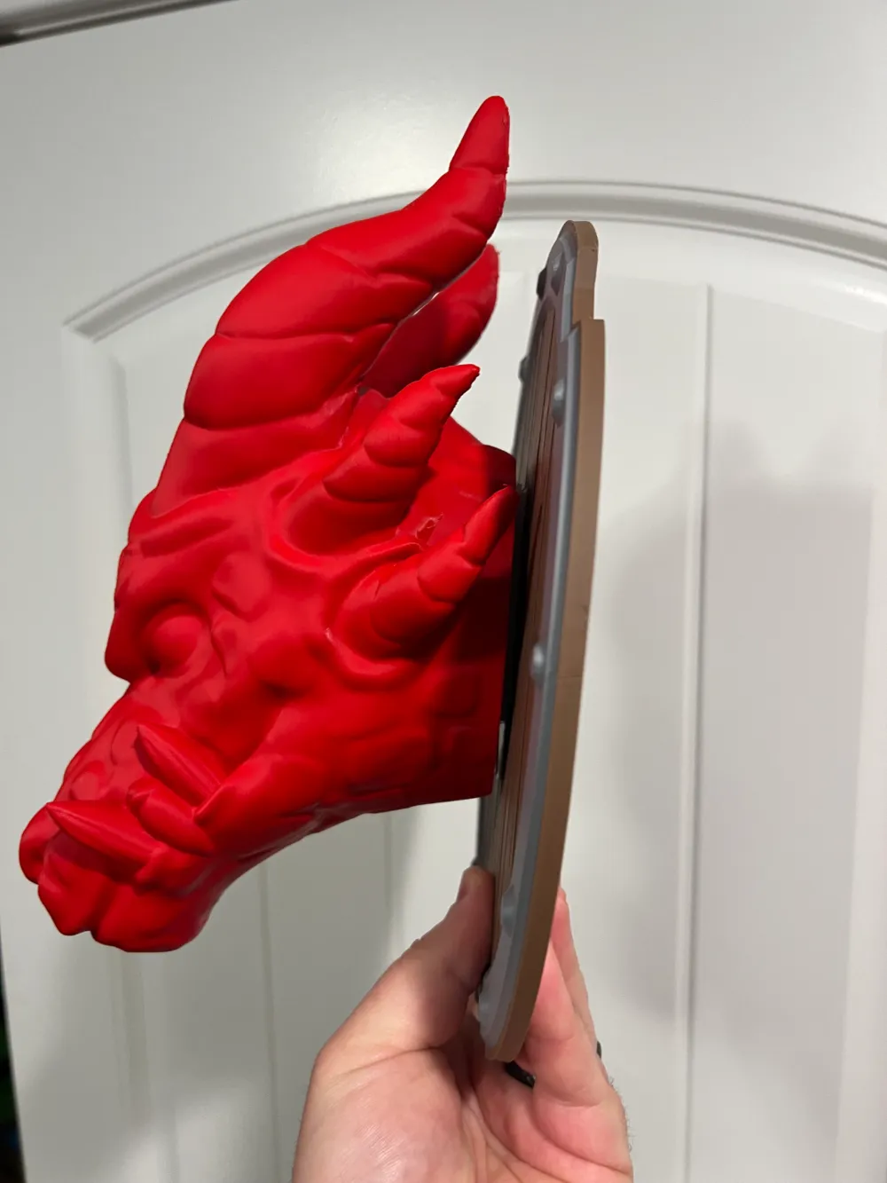 Kobold Dragon Mounted Head Remixed by thatcaddad - MakerWorld