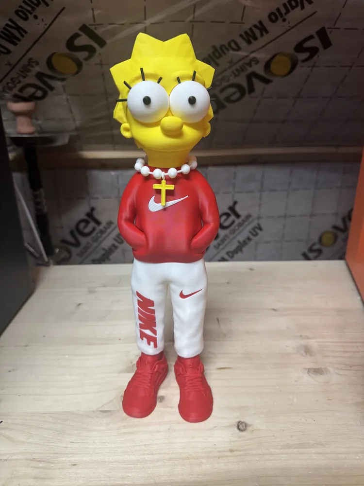 lisa Simpson v2 urban by Vitormhs - MakerWorld