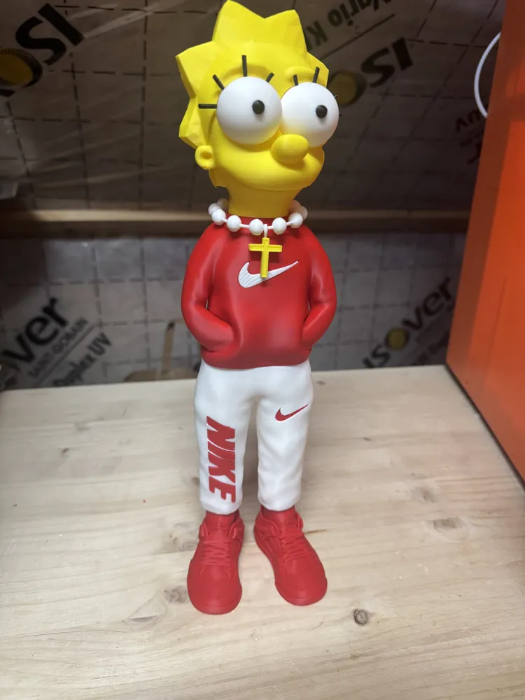 lisa Simpson v2 urban by Vitormhs - MakerWorld