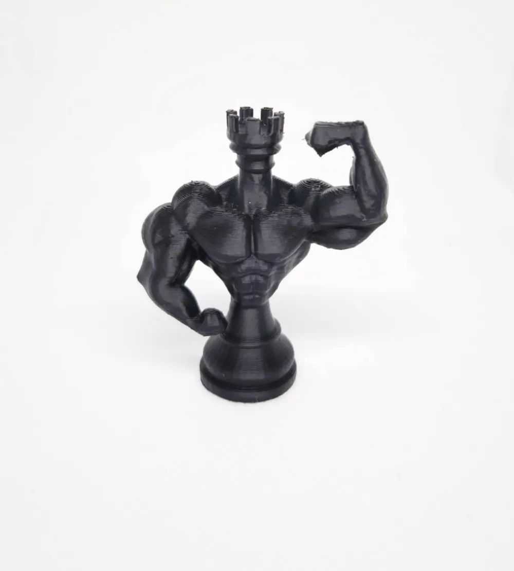 Muscular Rook! - Pump Rook - Free 3D Print Model - MakerWorld