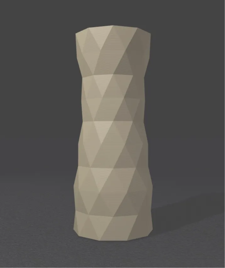 Small Vase 05 (Low Poly) by Intech Designs - MakerWorld