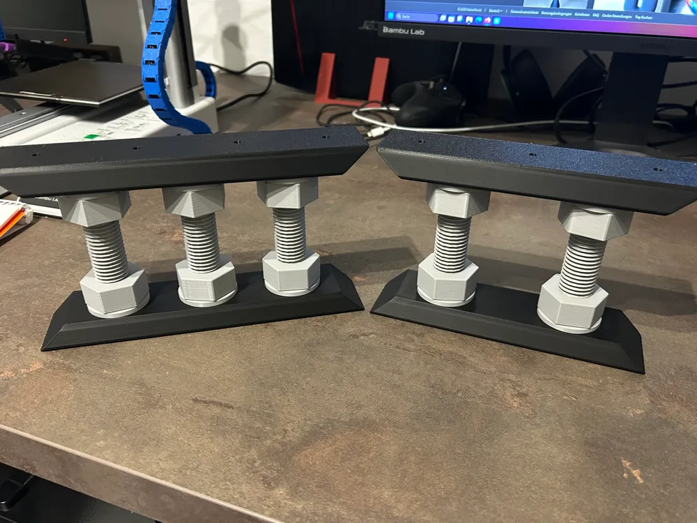 industrial style monitor riser/ stand by Nik17 MakerWorld: Download ...