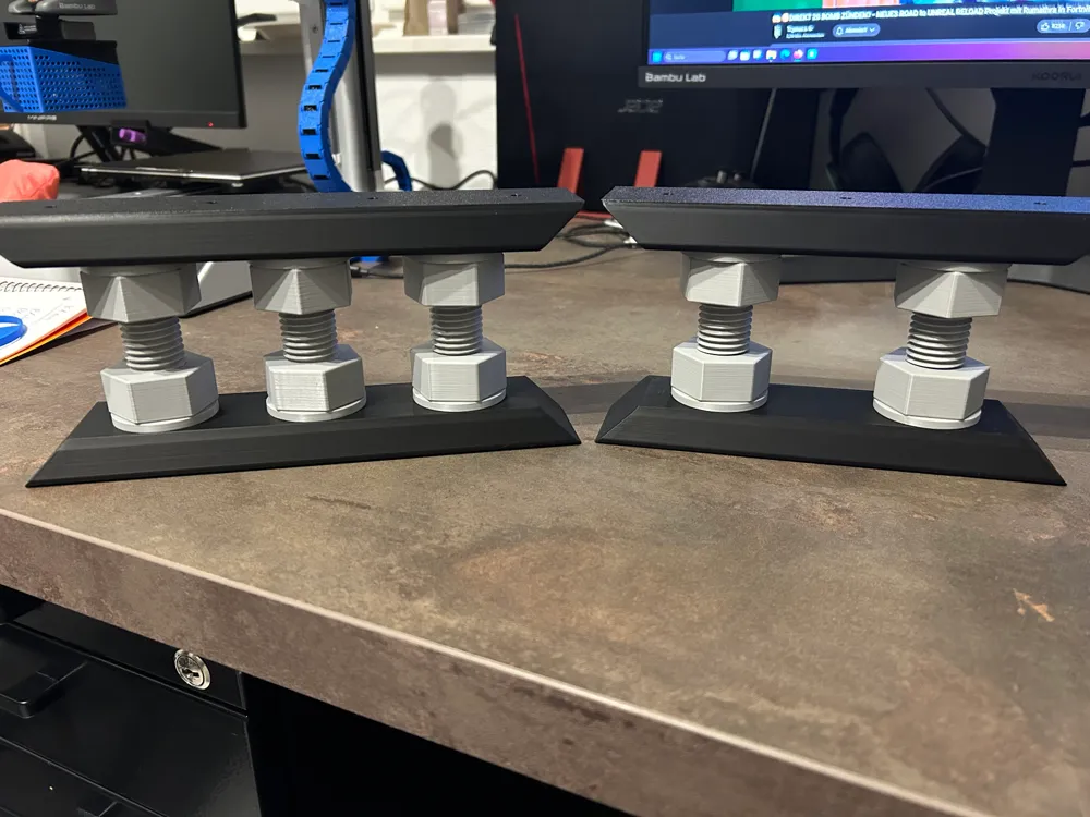 industrial style monitor riser/ stand by Nik17 MakerWorld: Download ...