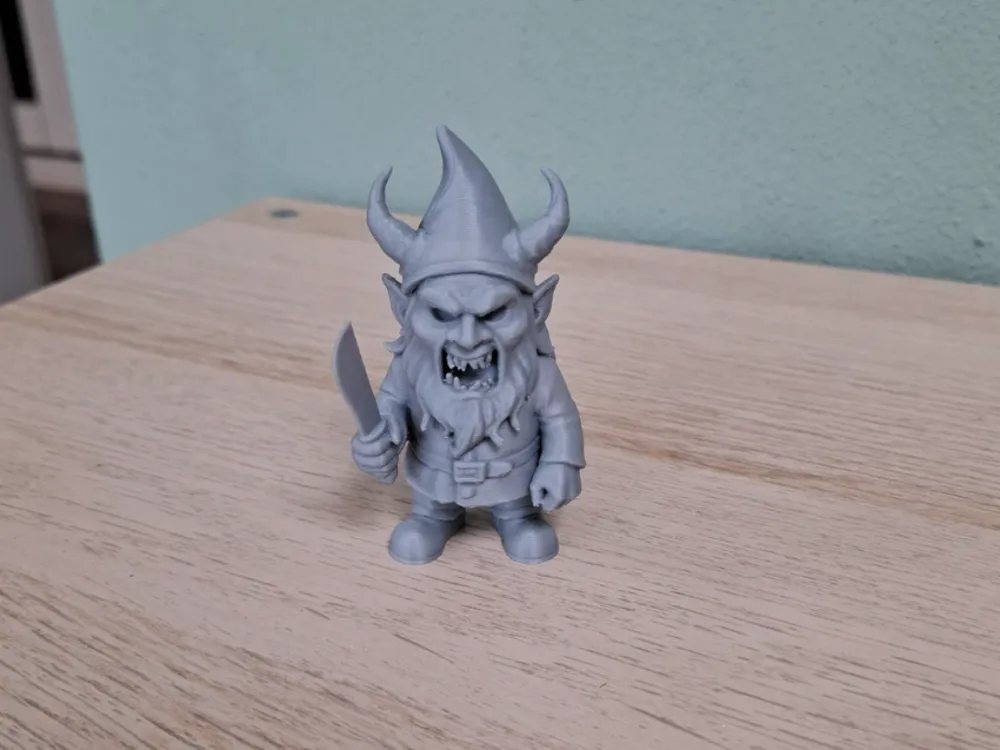 Demon Horror Gnome - Free 3D Print Model - MakerWorld