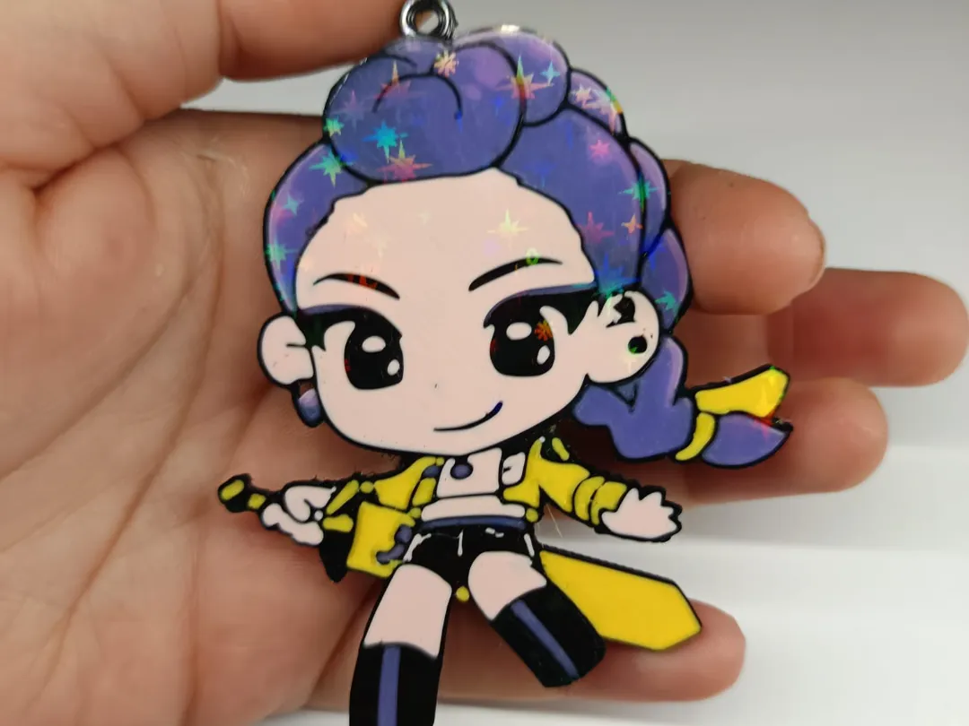 HUNTRIX - Rumi keychan - Free 3D Print Model - MakerWorld