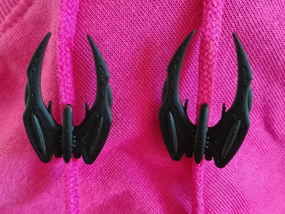 Cylon Raider Drawstring Beads by Alwyn MakerWorld: Download Free 3D Models