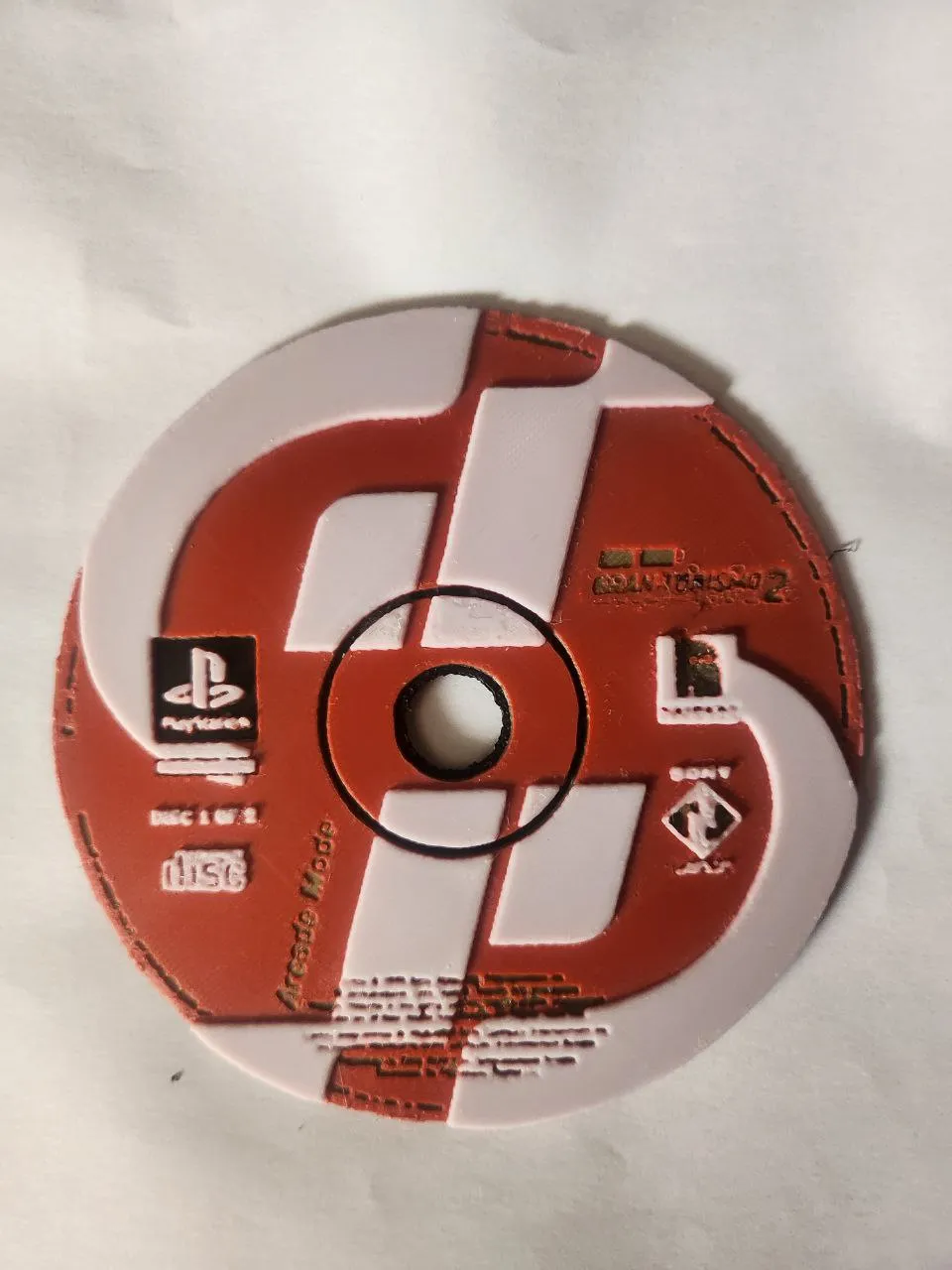 Gran Turismo 2 PS1 Disc – HueForge by keko - MakerWorld