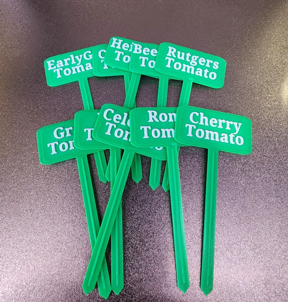 Tomato Plant Stakes 3 inch For Garden Signs by dstroup92 MakerWorld ...