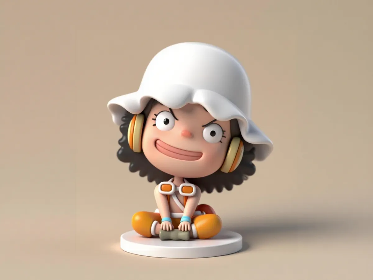 Usopp - One Piece Straw Hat Pirates Merchandise Figure - Kids Coloring ...