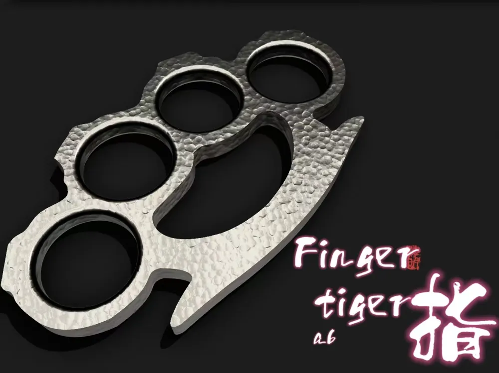 Finger tiger toy weapon by zheng da qian - MakerWorld