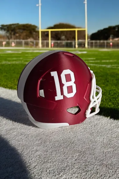 Alabama Crimson Tide Football Helmet by animuL67 MakerWorld: Download ...