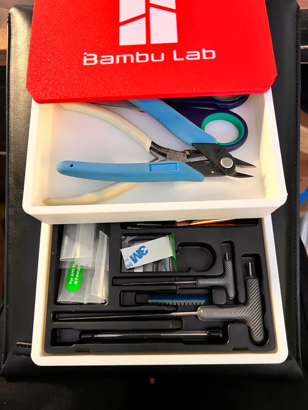 Stackable Bambu accessories boxes Remixed by Alfa_sentry - MakerWorld