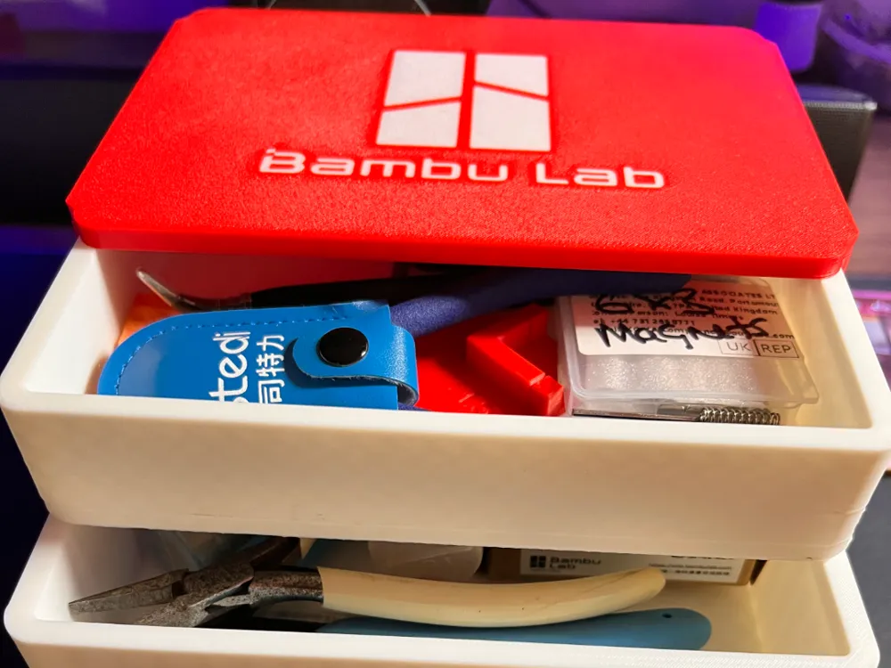 Stackable Bambu accessories boxes Remixed by Ant_shiel - MakerWorld