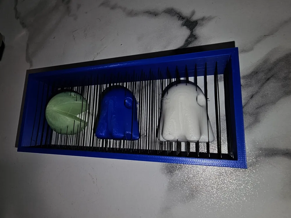 Pacman Suspended String by justwood MakerWorld: Download Free 3D Models