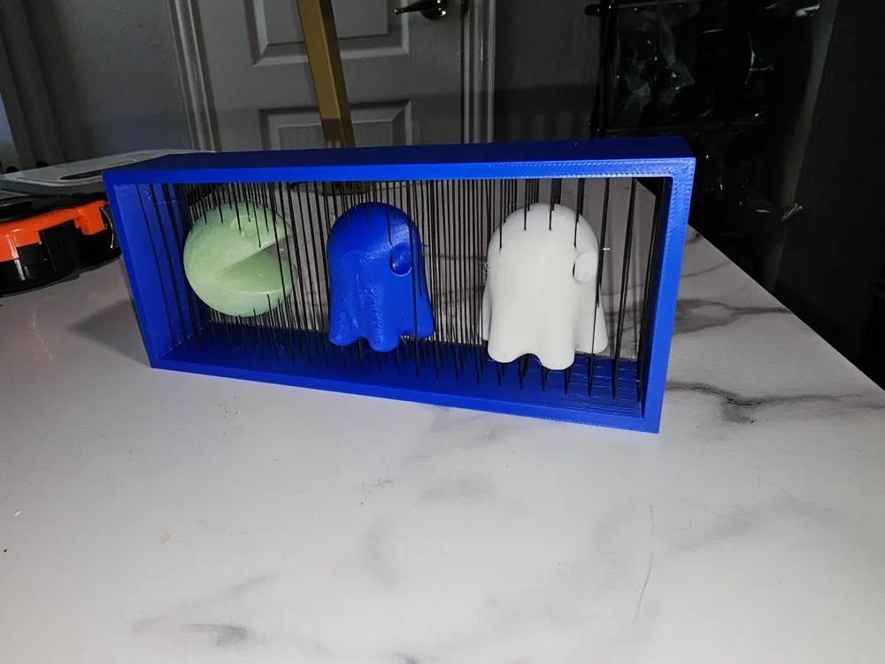 Pacman Suspended String by justwood MakerWorld: Download Free 3D Models