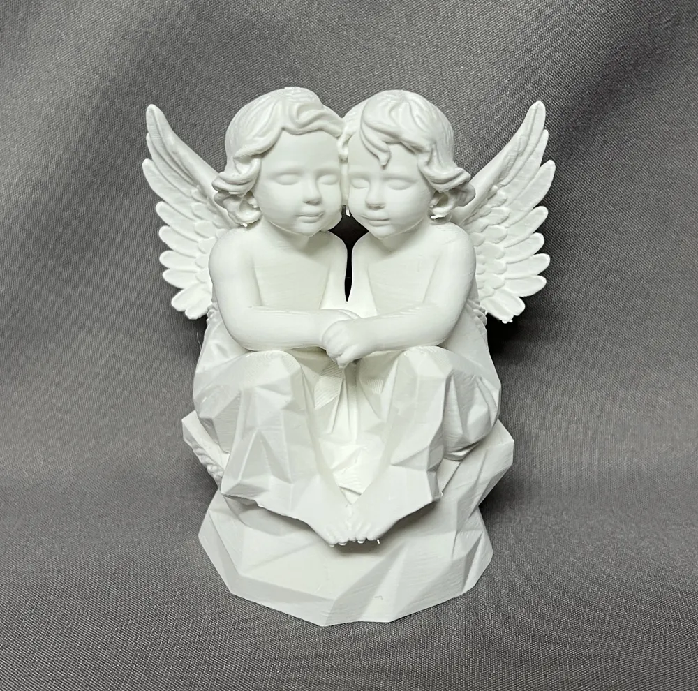 Whispering Twin Angels by sky2024 MakerWorld: Download Free 3D Models