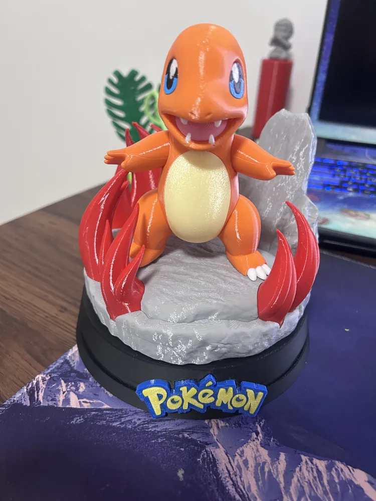 004-Charmander-Charmander-No AMS by Anya Forger MakerWorld: Download ...