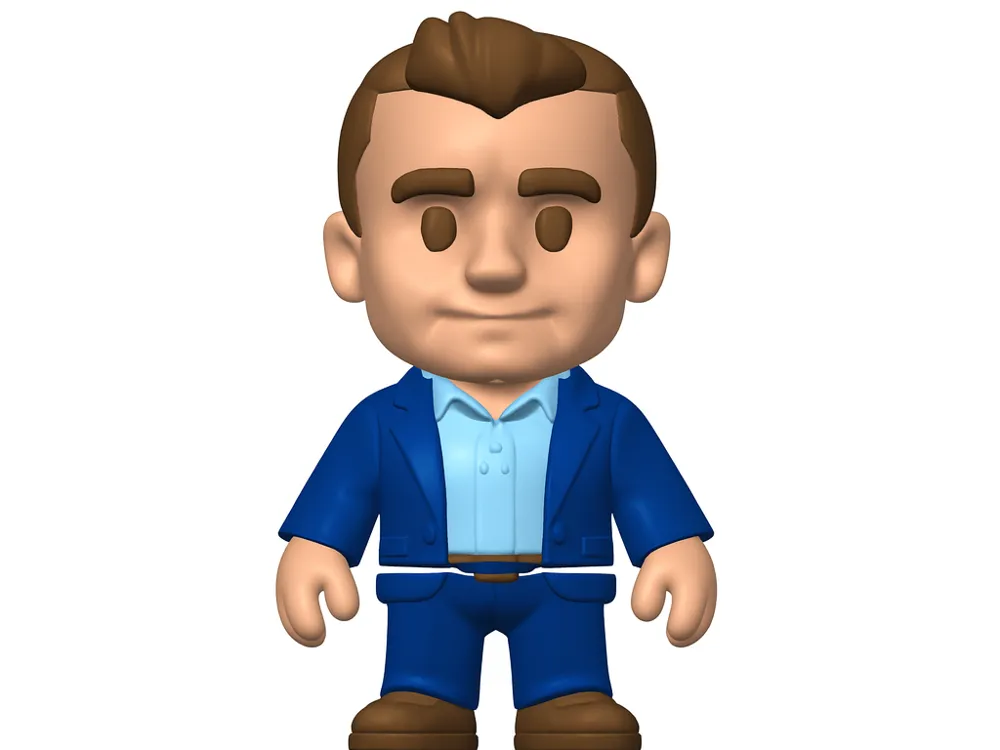 Charlie Kirk Mini Flexi by Space Monkey 3D Designs MakerWorld: Download ...