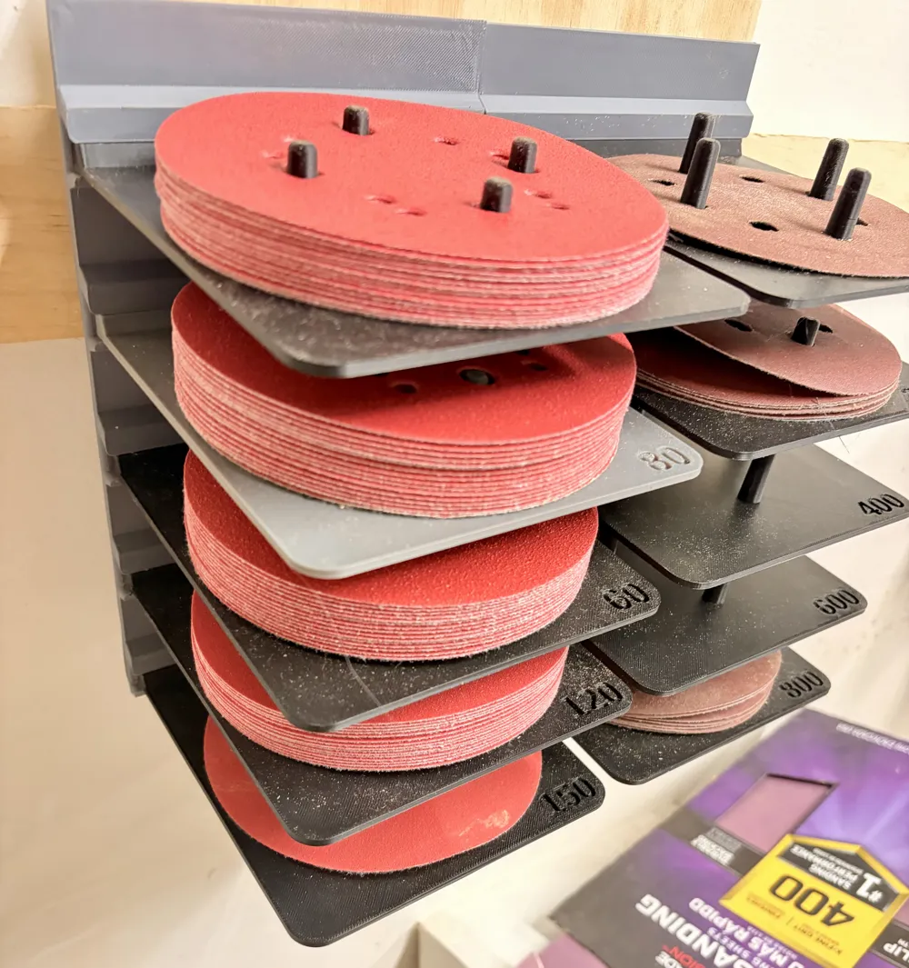 Universal Sandpaper Organization System by SRRN MakerWorld: Download ...