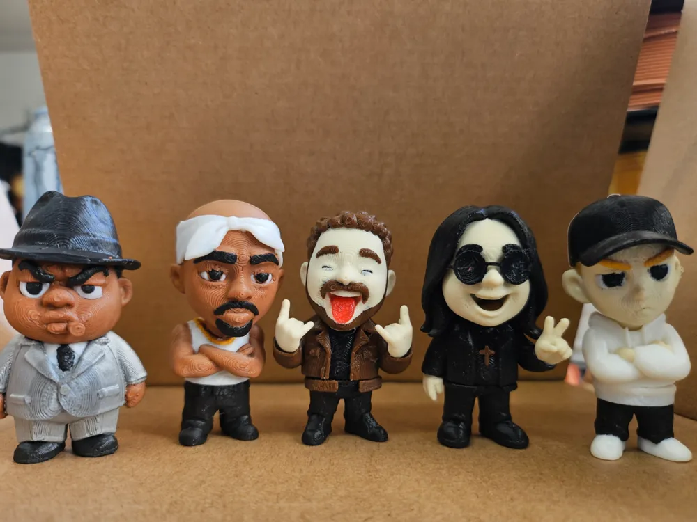 ozzie osborne micro articulating flexi figure by MadMonkey3D MakerWorld: Download Free 3D Models