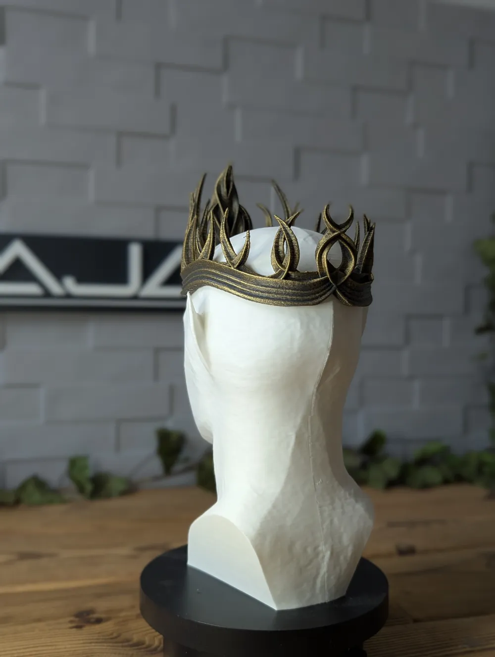elf crown - "dark elegance" - Free 3D Print Model - MakerWorld