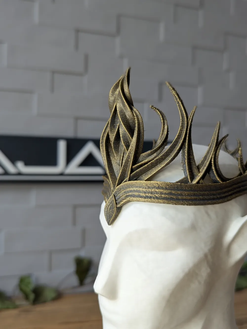 elf crown - "dark elegance" - Free 3D Print Model - MakerWorld