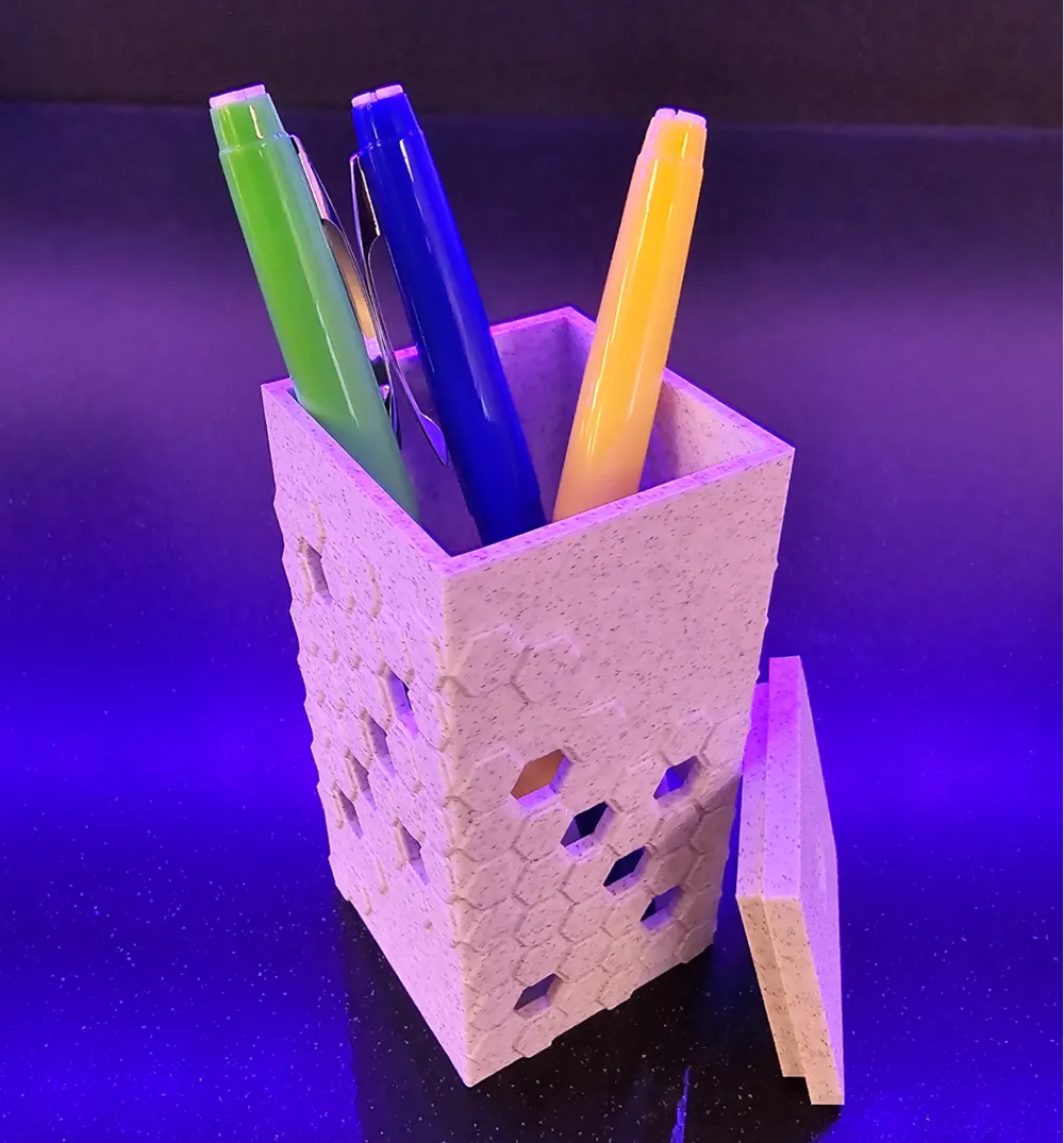 Honeycomb Desk Organizer (Square) by Andrew Lankford - MakerWorld