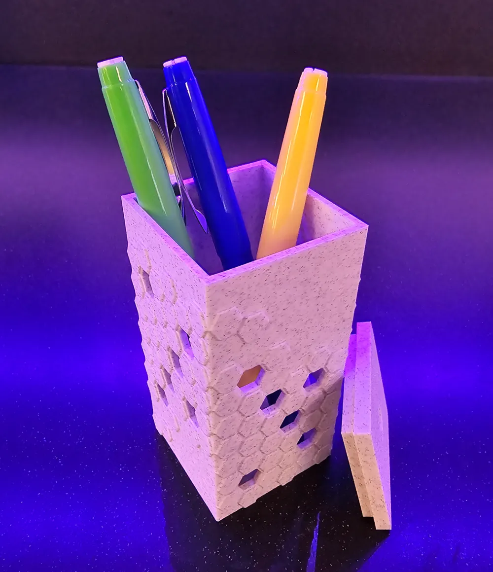 Honeycomb Desk Organizer (Square) by Andrew Lankford - MakerWorld