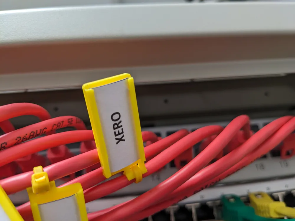 Cable LAN ethernet TAG / label Remixed by GCIMakerWorld: Download Free ...