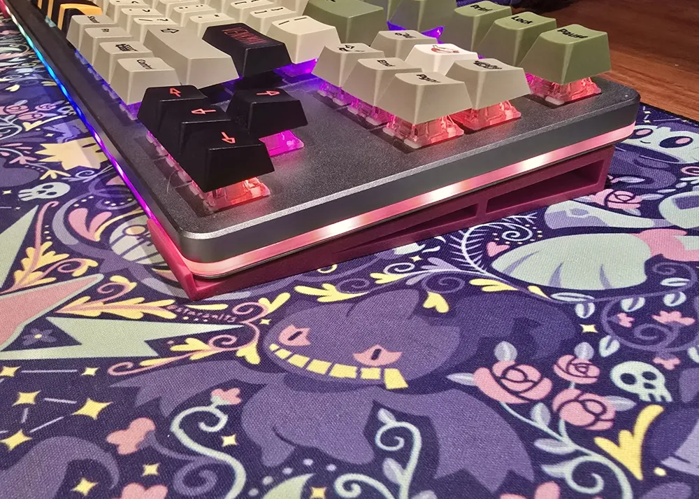 Keyboard Riser - Free 3D Print Model - MakerWorld