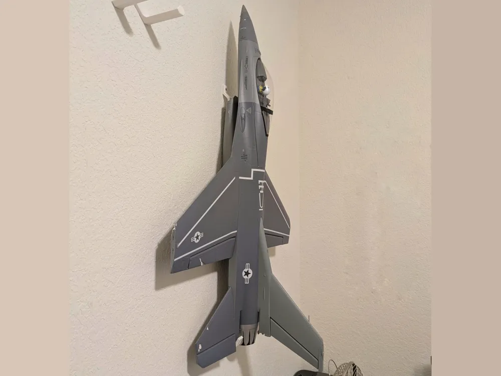 FMS 64mm F16 Wall Mount - Gear Off - Free 3D Print Model - MakerWorld