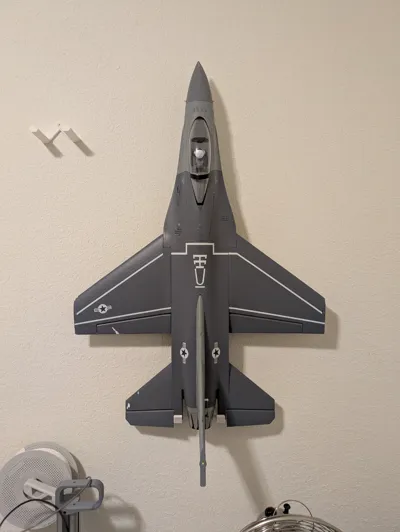 FMS 64mm F16 Wall Mount - Gear Off by tacgriz MakerWorld: Download Free ...