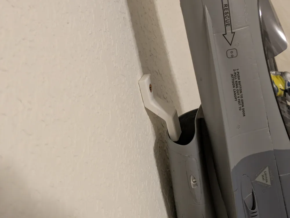 FMS 64mm F16 Wall Mount - Gear Off - Free 3D Print Model - MakerWorld