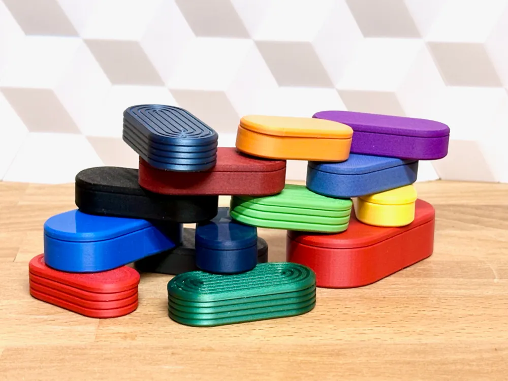Flick Box (fidget storage to-go magnetic edc) by GlennovitS 3D ...