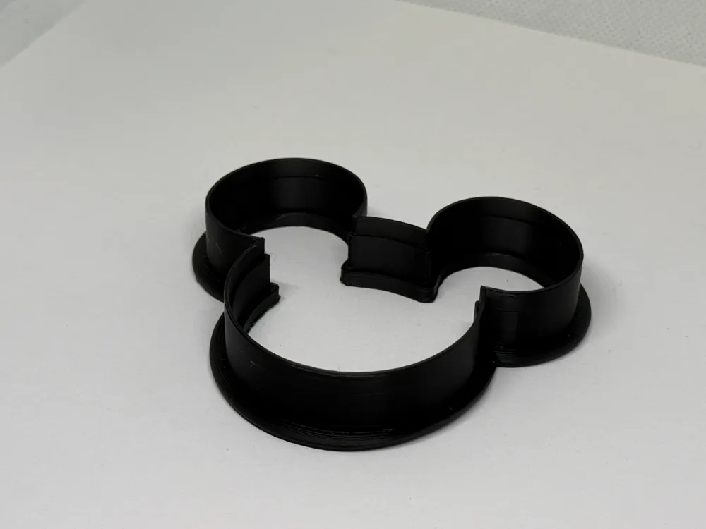 Mickey Mouse Cookie Cutter - Free 3D Print Model - MakerWorld